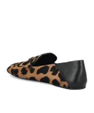 FERRAGAMO Print Slip-on Flat