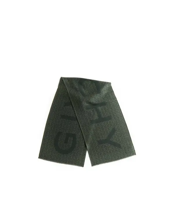 Givenchy Logo Detail Scarf - Black