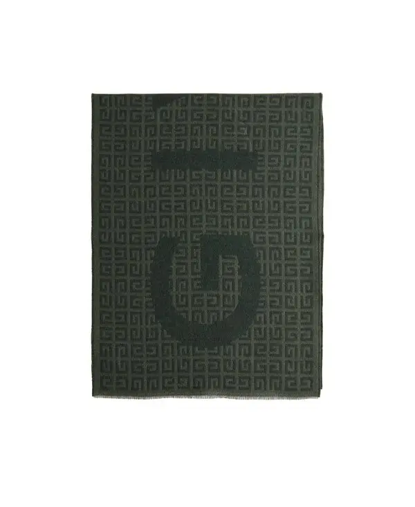 Givenchy Logo Detail Scarf - Black