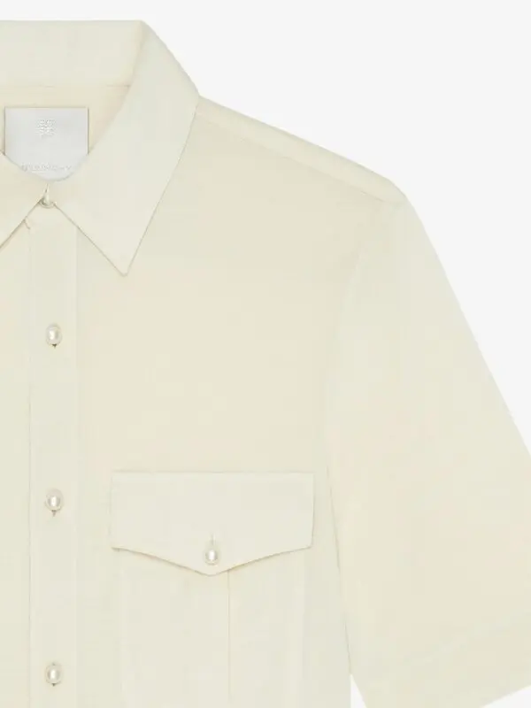 Givenchy 4g Emblem Short-sleeved Shirt