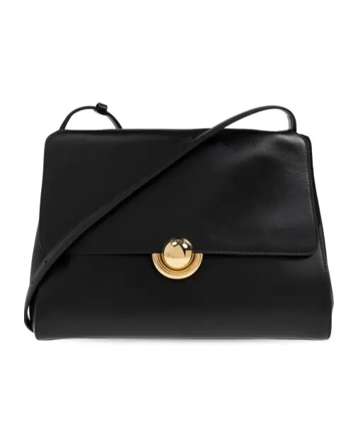 Furla Domus Medium Shoulder Bag - Black