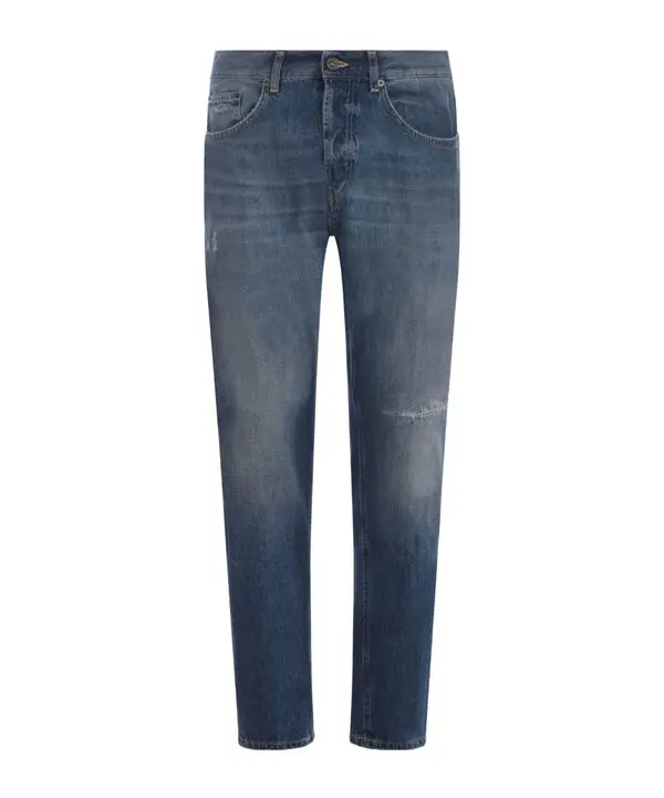 DONDUP Dian Straight-leg Distressed Jeans - Blue