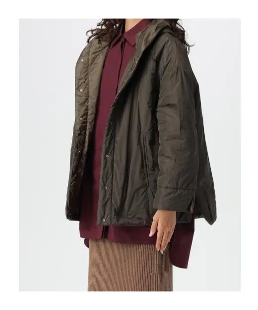 Max Mara Buttoned Hooded Jacket