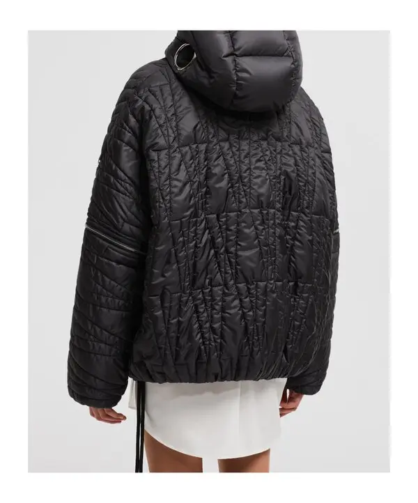 Moncler Haissa 2-in-1 Quilted Down Jacket