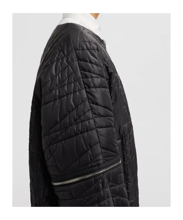 Moncler Haissa 2-in-1 Quilted Down Jacket