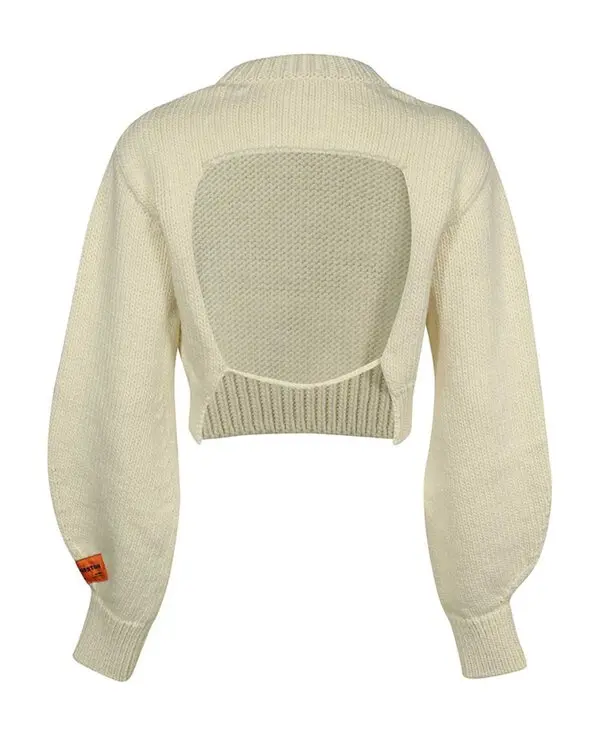 Heron Preston Open-back Knitted Jumper