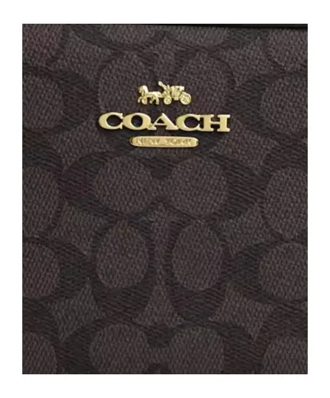 COACH Mini Jamie's Signature Canvas Camera Bag