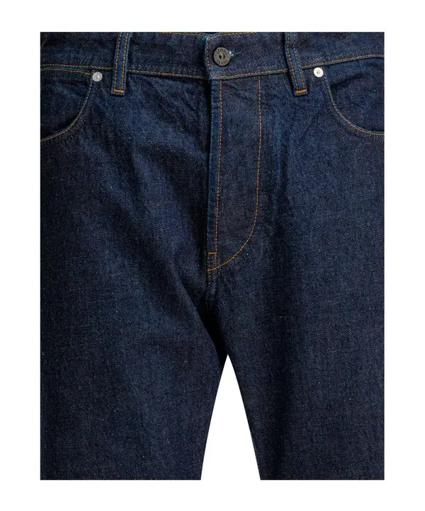 Stone Island Straight Leg Jeans - Blue