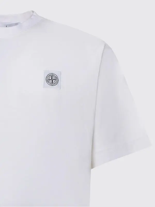 Stone Island Logo Patch T-shirt - White