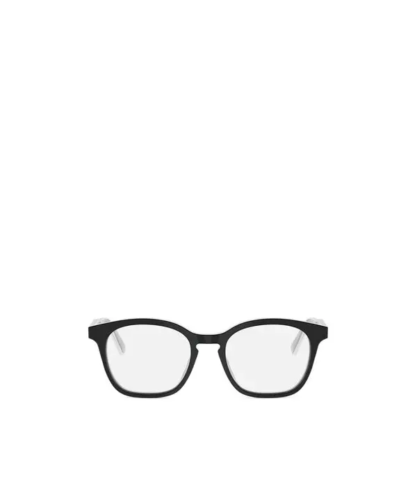 Dior Square Frame Eyeglasses - Black