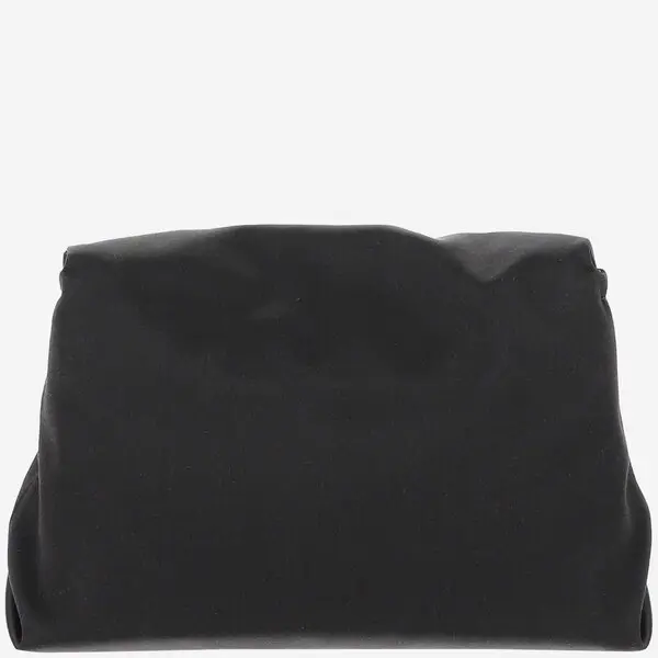 ROGER VIVIER Rv Bouquet Strass Buckle Drape Clutch Bag