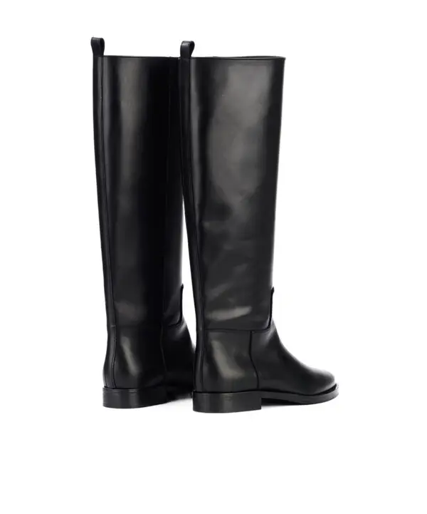 VIA ROMA 15 Almond Toe Knee-high Boots