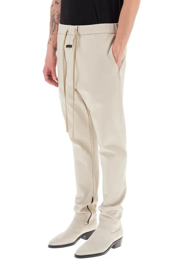 Fear Of God Logo Patch Drawstring Sweatpants
