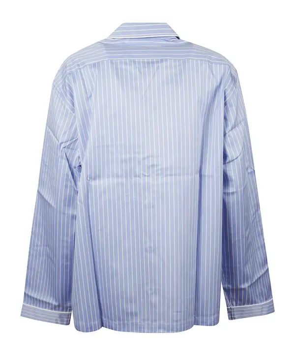 TEKLA Striped Pajamas - Blue