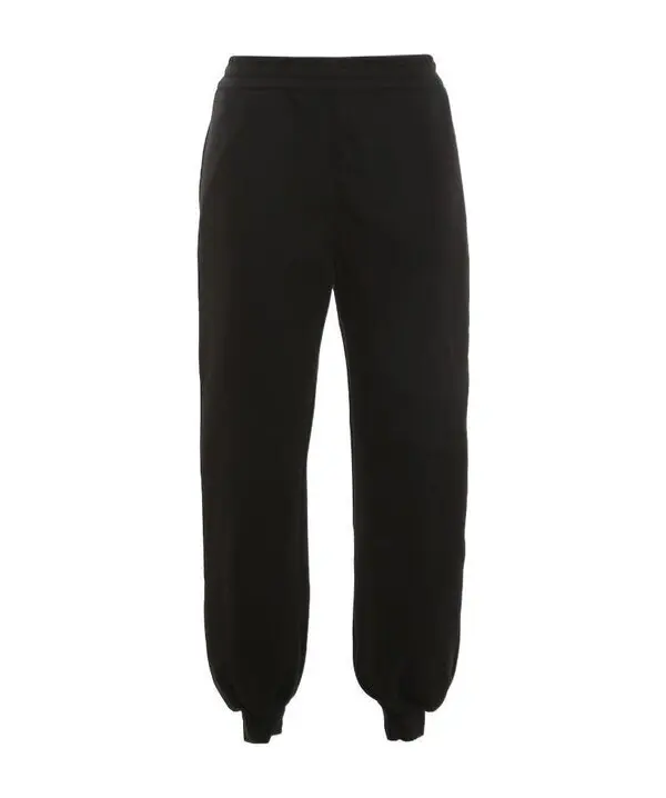 Alexander McQueen Logo Printed Jersey Joggers - Black