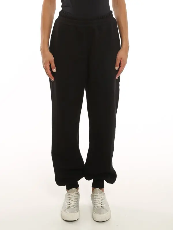 Alexander McQueen Logo Printed Jersey Joggers - Black