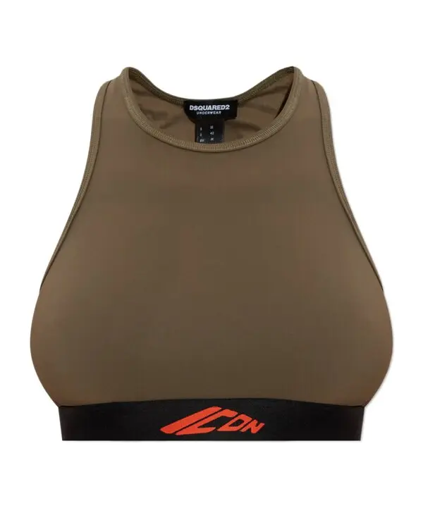 Dsquared2 Sleeveless Racerback Top - Green