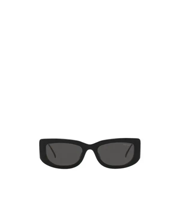 Prada Rectangular Frame Sunglasses - Black