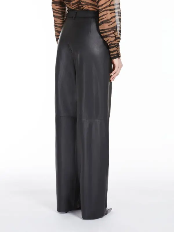 Max Mara Wide-leg Napa Pants