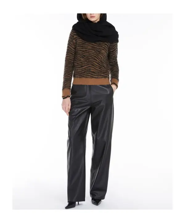 Max Mara Wide-leg Napa Pants