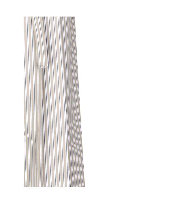 Alberta Ferretti Belted Wide Leg Pants