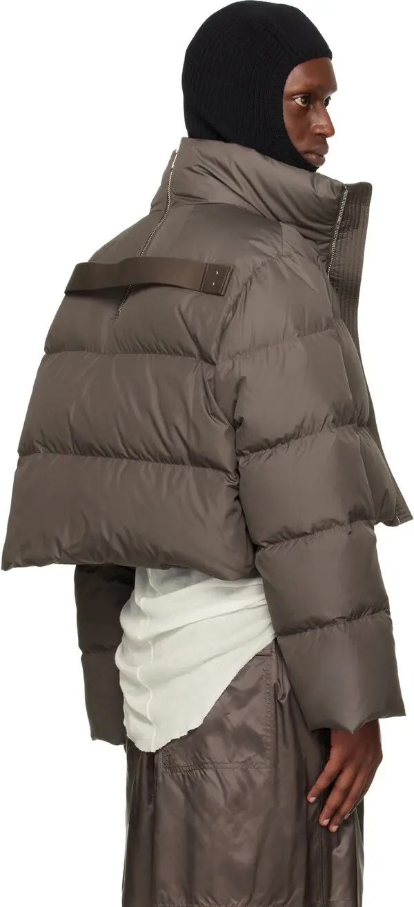 Moncler Cropped Down Jacket
