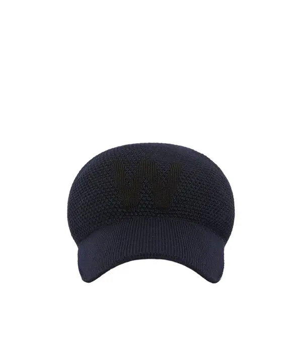 Max Mara Wool Baseball Cap - Midnight Blue