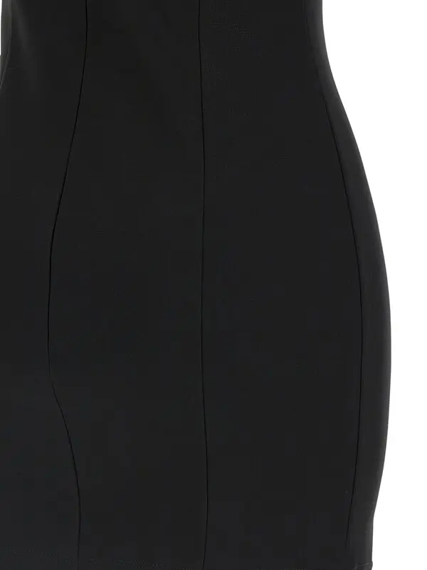 NENSI DOJAKA Sheer Insert Mini Dress