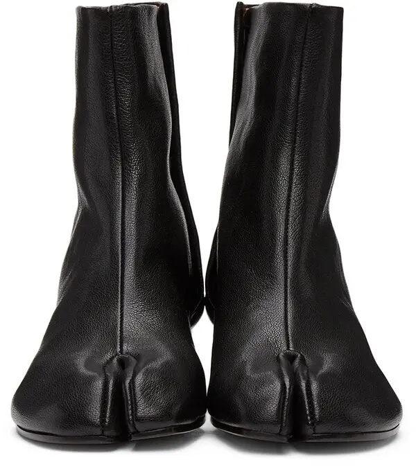 MAISON MARGIELA Tabi Vintage Ankle Boots - Black
