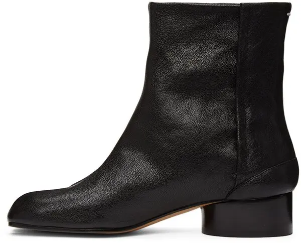 MAISON MARGIELA Tabi Vintage Ankle Boots - Black