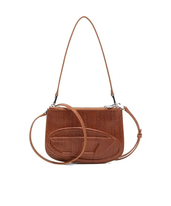 DIESEL® 1dr Twin Double-pouch Shoulder Bag - Brown
