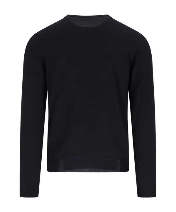 ZANONE Crewneck Long-sleeved Jumper - Blue
