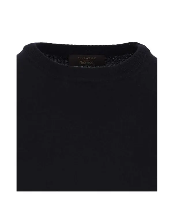 ZANONE Crewneck Long-sleeved Jumper - Blue