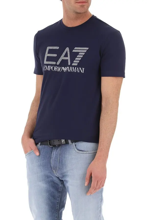 EA7 Logo Printed T-shirt