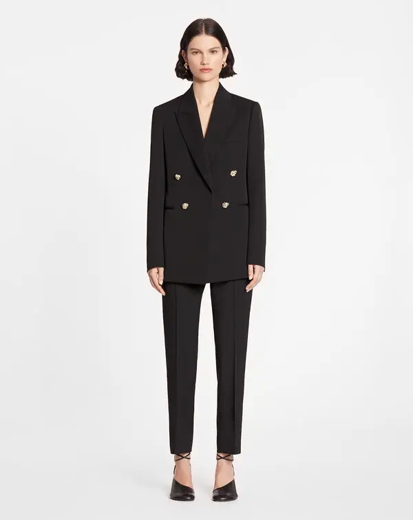LANVIN Double-breasted Embellished Blazer