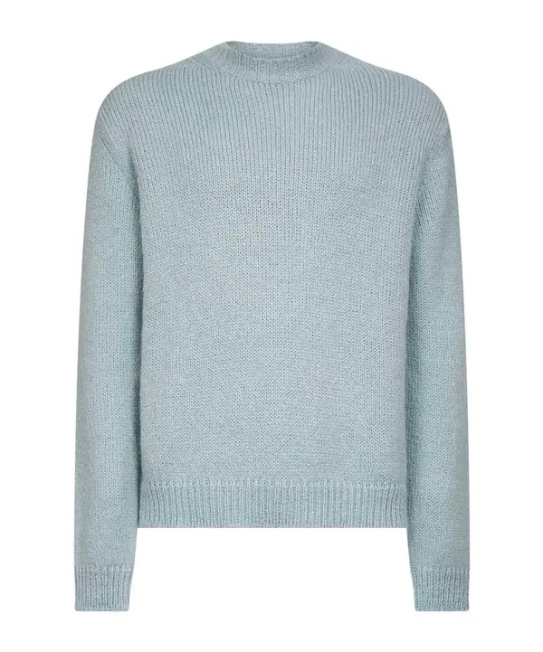 JIL SANDER Crewneck Jumper With Ribbed Hem