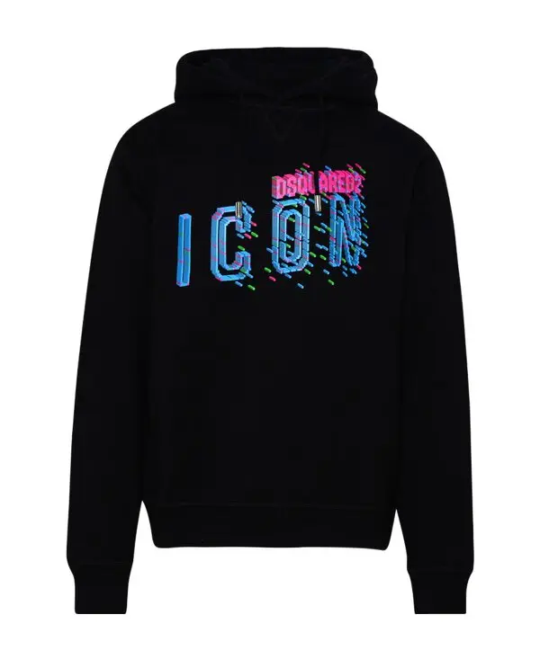 Dsquared2 Icon Printed Drawstring Hoodie