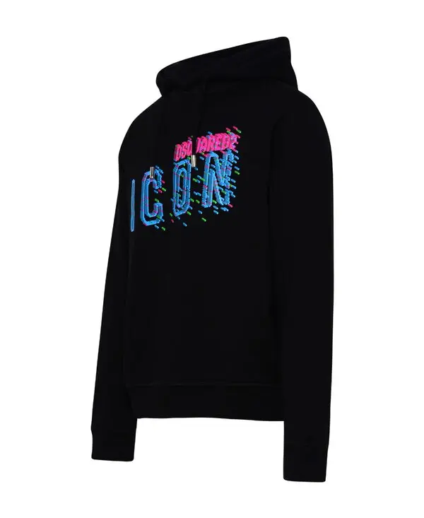 Dsquared2 Icon Printed Drawstring Hoodie