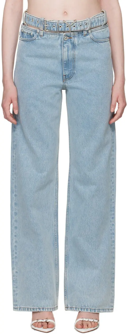 Y/project Evergreen Belted Jeans