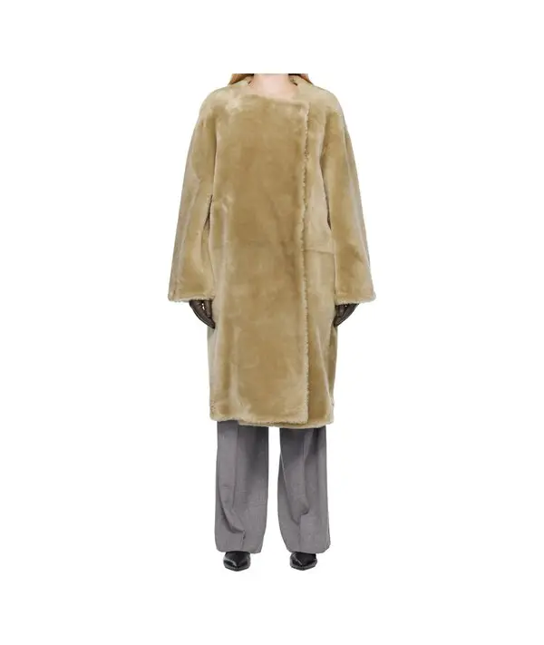TOTEME Collarless Coat