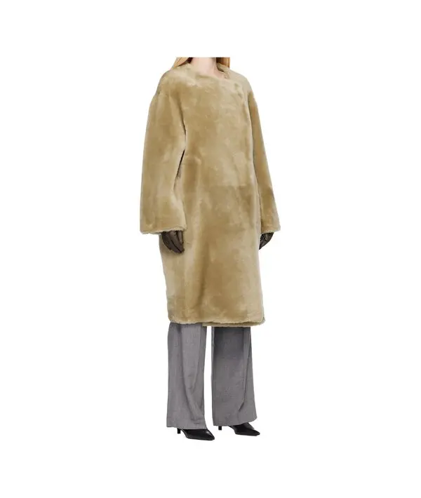 TOTEME Collarless Coat