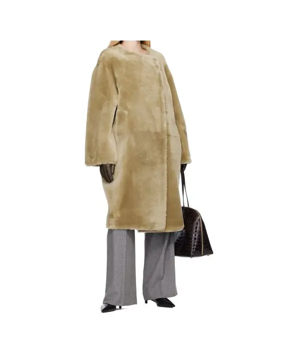 TOTEME Collarless Coat