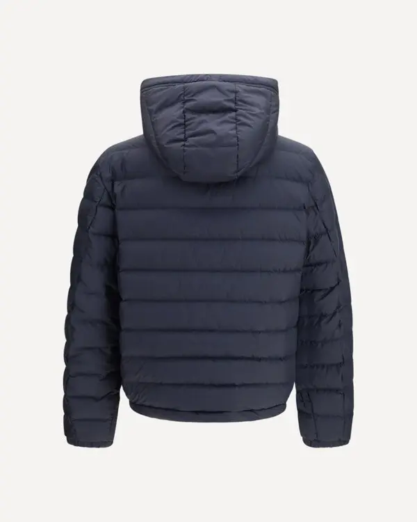Moncler Vermielle Short Hooded Down Puffer Jacket - Navy