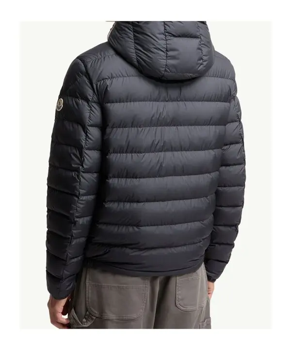 Moncler Vermielle Short Hooded Down Puffer Jacket - Navy
