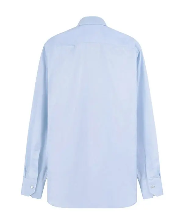 Zegna Dress Business Long-sleeved Shirt - Blue