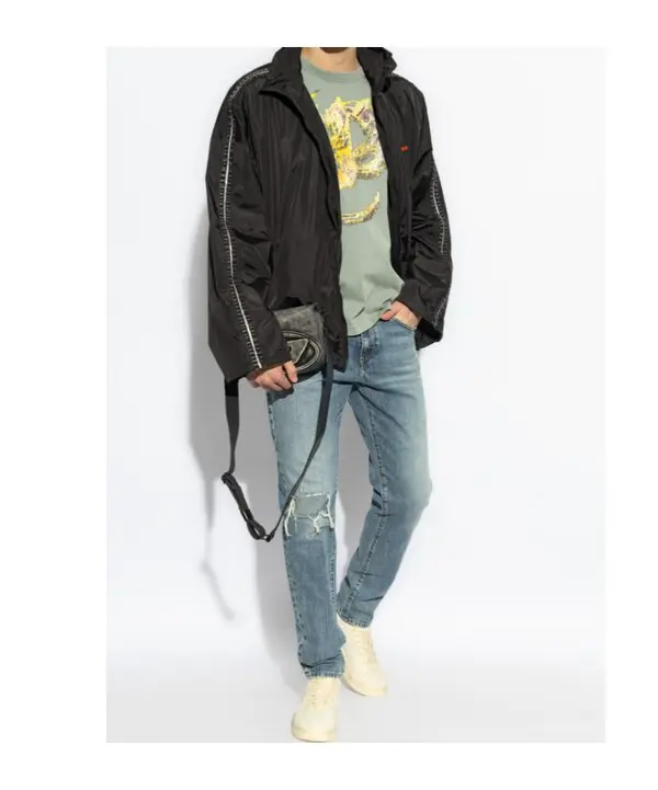 DIESEL® J-caron High Neck Track Jacket