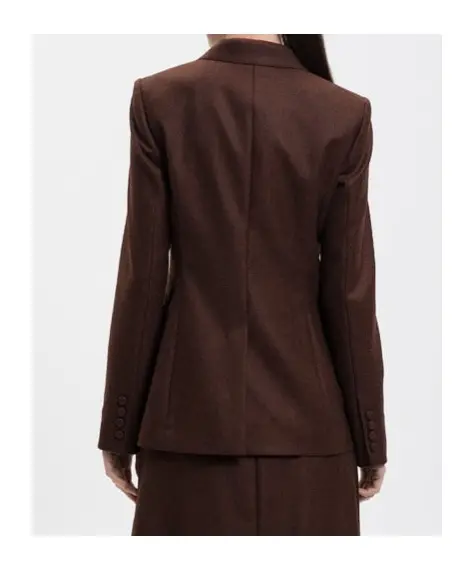 Gabriela Hearst Tailored Long Sleeve Blazer