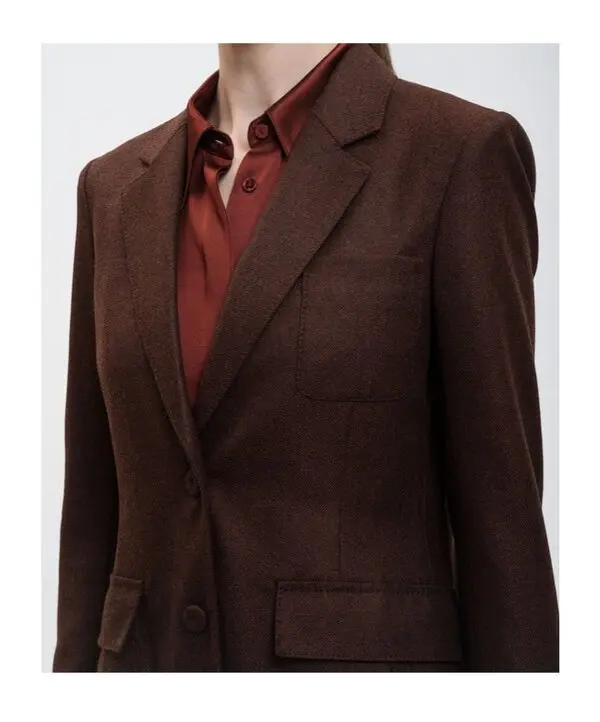 Gabriela Hearst Tailored Long Sleeve Blazer