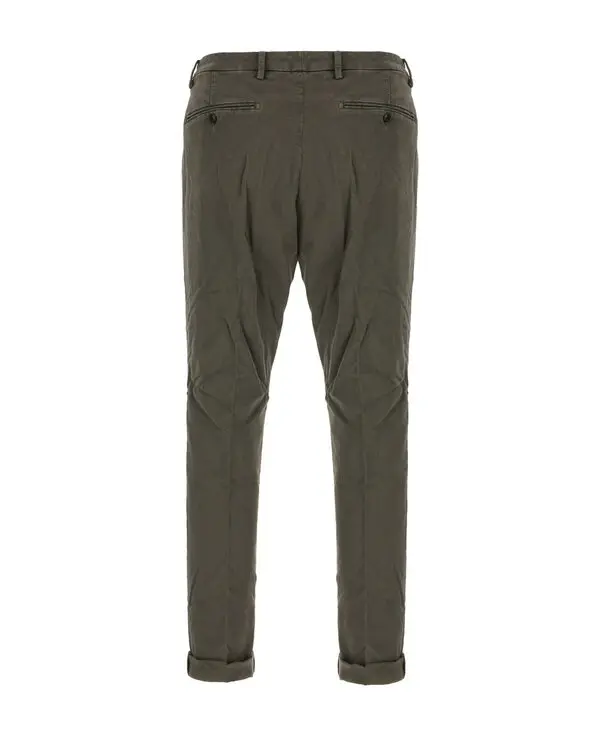 DONDUP Tapered Trousers - Black