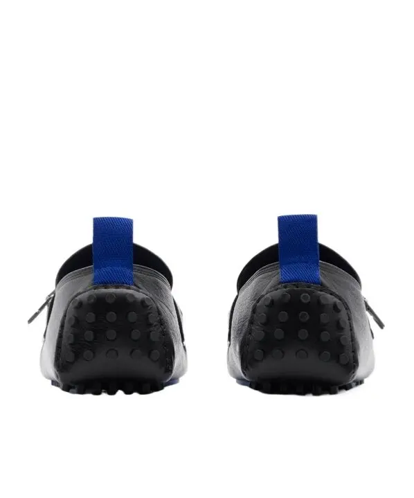 Burberry Zip Detailed Slip-on Loafers